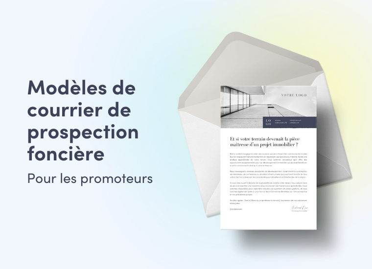 Modèles de courrier de prospection foncière Modèles de courrier de prospection foncière